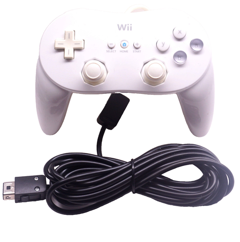 Nintendo Classic Controller Pro OEM Wii Gamepad Wired with Extension ...