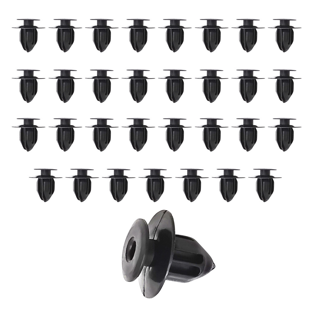 Mean Mug Auto 60x Nylon Rocker Moulding Retainer Replaces Toyota 75867 ...