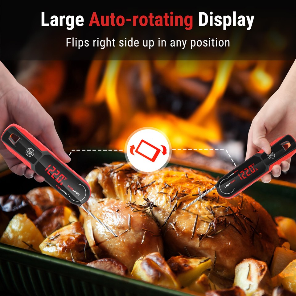 ThermoPro TP622W 1s Instant Read Calibratable Meat Thermometer 10-Year ...