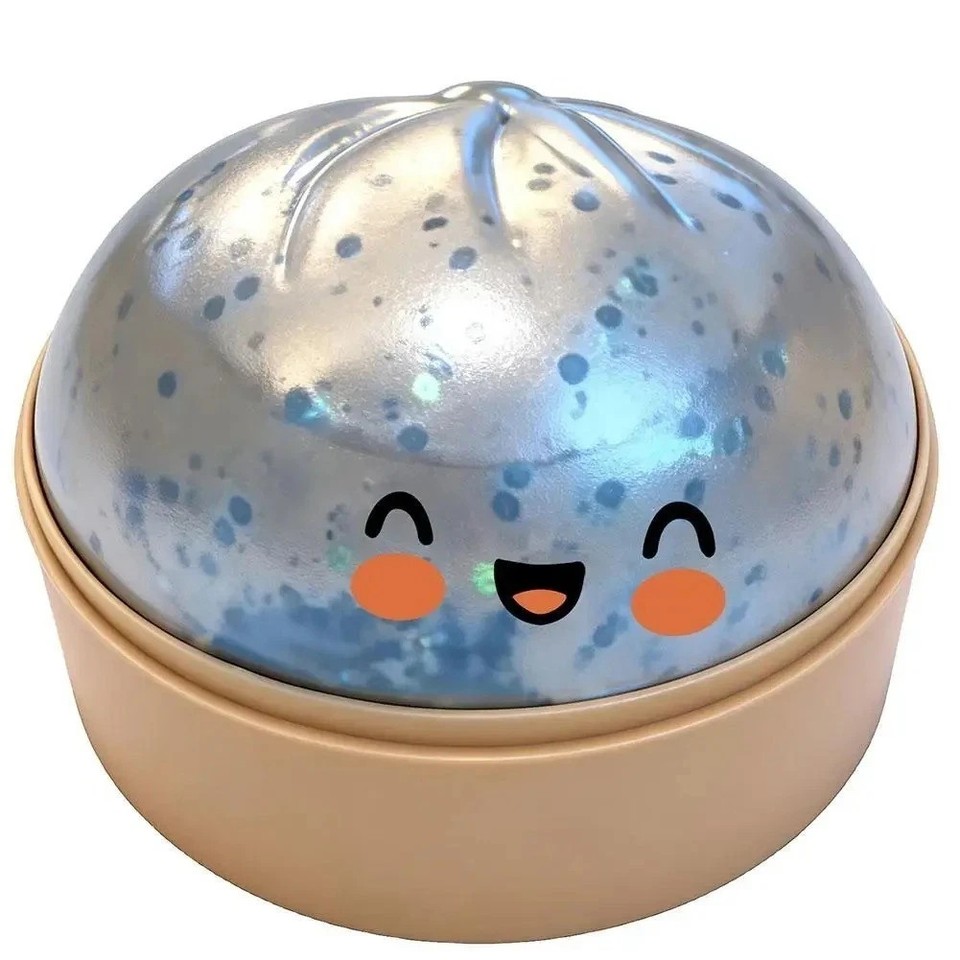 Mystery Squishy Bun Dumpling Glitter Sensory Fidget Toy Collectible ...