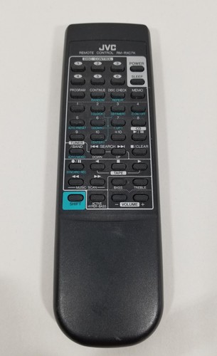 Genuine JVC Audio System Remote RM-RXC7K OEM Tested *Works* | eBay