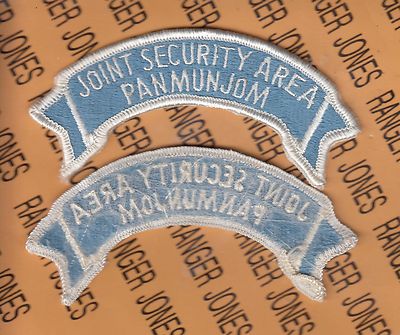 US Army Joint Security Area Pan Mun Jom JSA shoulder scroll patch A | eBay