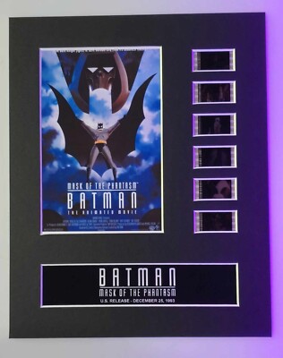 Batman Mask of the Phantasm Animated 35mm Movie Film Cell Display 8x10 ...