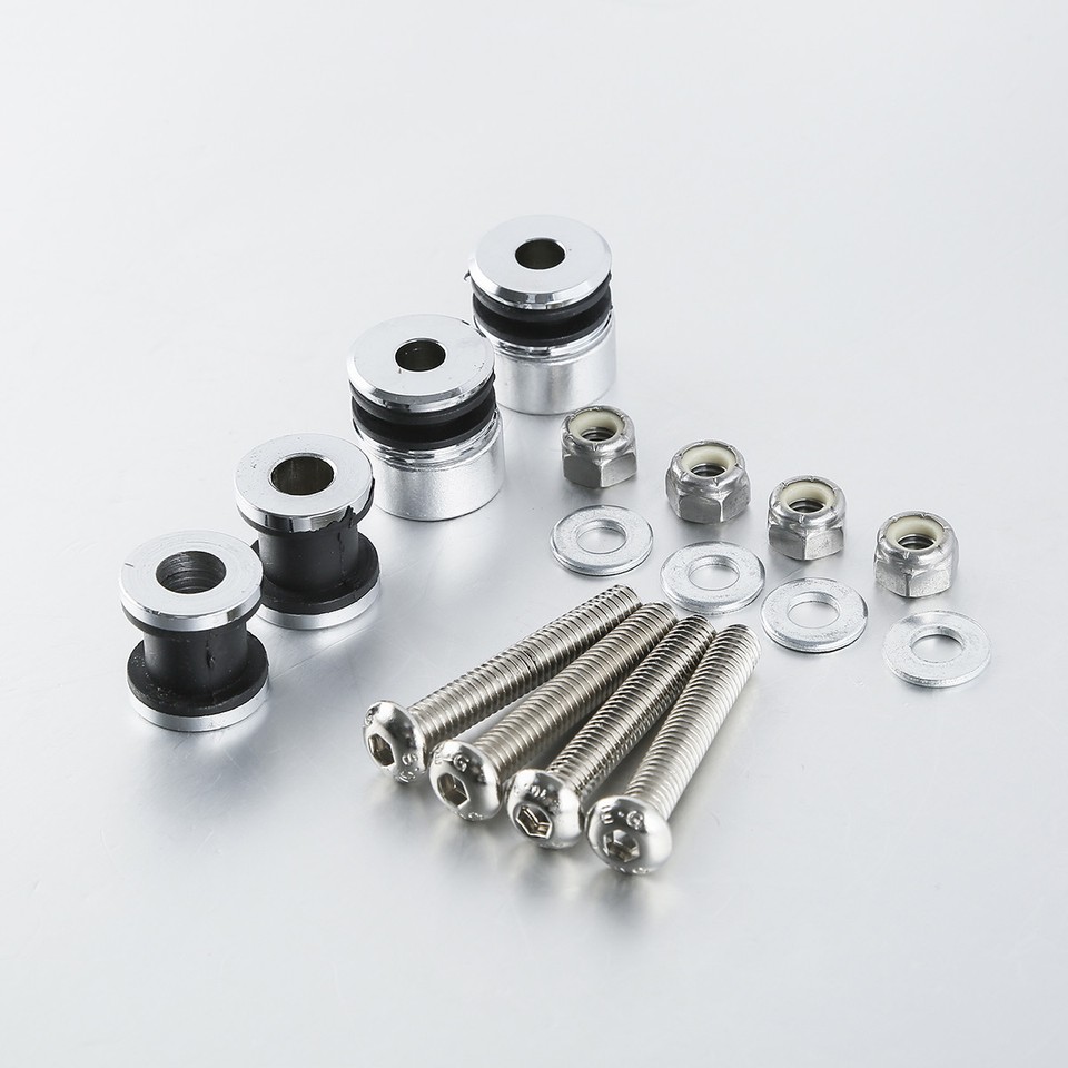 Sissy Bar Rack Docking Hardware Kit For Harley FLSTC FXSTSB FXSTS FXSTC ...