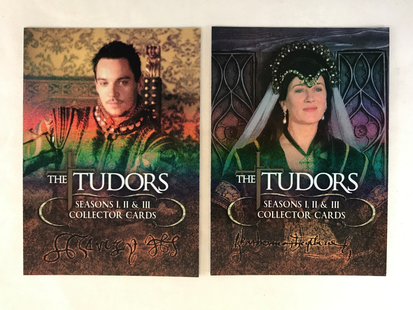 ALBUM ONLY PROMO CARD SET: THE TUDORS SEASON 1-3 (BREYGENT/2011) 1 & 2 ...