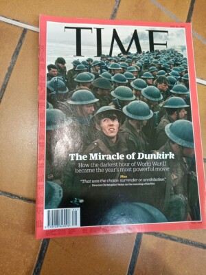 special cover miracle of dunkirk-Magazine revue TIME-july 2017 | eBay