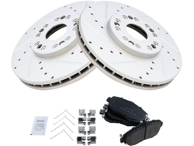 TRQ 98SB47B Front Brake Pad and Rotor Kit Fits 1998-2000 Lexus GS400 | eBay