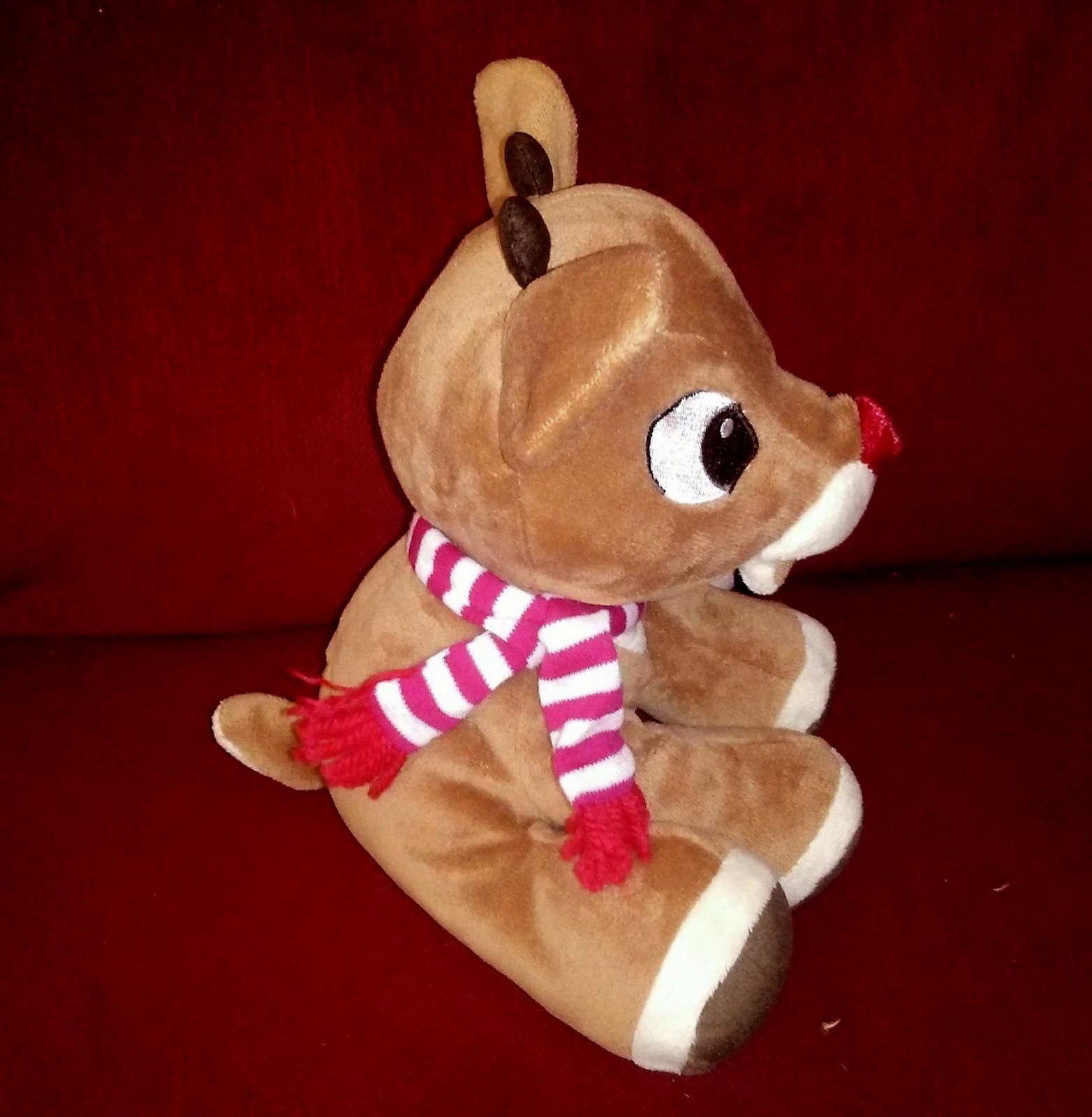 Kids Preferred RUDOLPH the Red Nosed Reindeer 8in Soft Sitting Plush ...