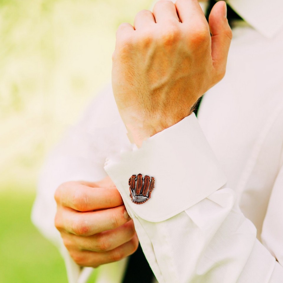 Mens Cuff Links Shirt Sleeve Embellishment Baseball Goal Cufflinks ...