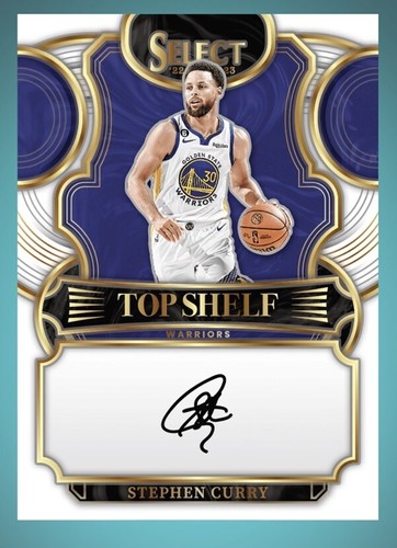 2022 Panini Select Top Shelf Autograph - STEPHEN CURRY (Panini DUNK ...