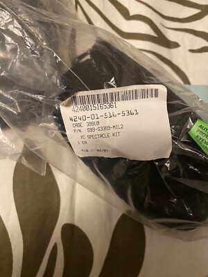 UVEX XC Spectacle Kit Military Safety Glasses W/ Clear & Dark Lens 5361 ...