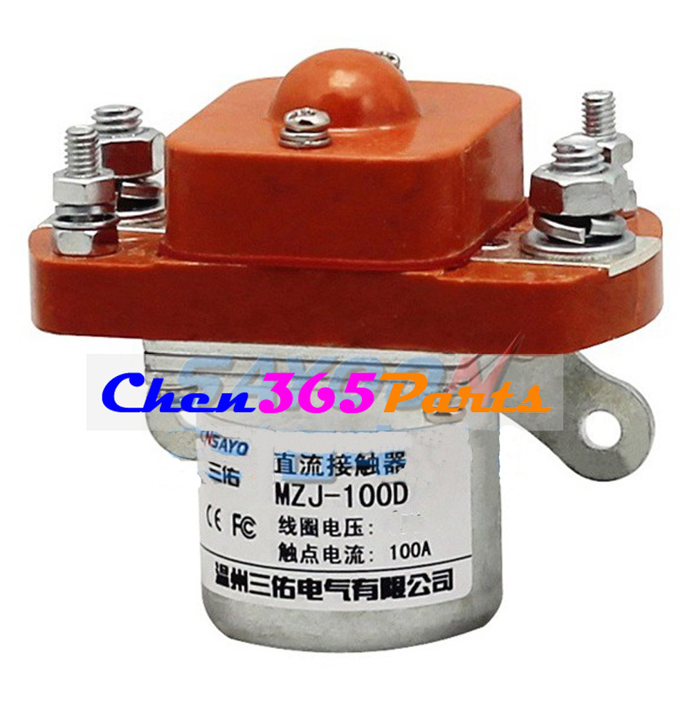 MZJ-100D DC Contactor 72V 100A for GOLF Car, Forklift | eBay