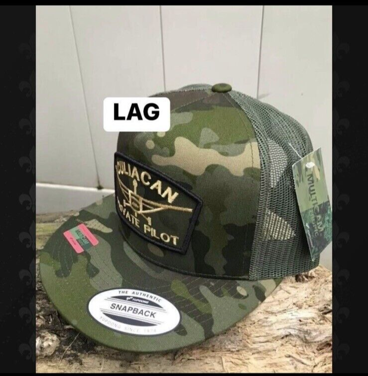 PILOT- HAT CAP-ALUCIN- BÉLICO- CHAPIZA- CULIACÁN SINALOA- GUZMÁN ...