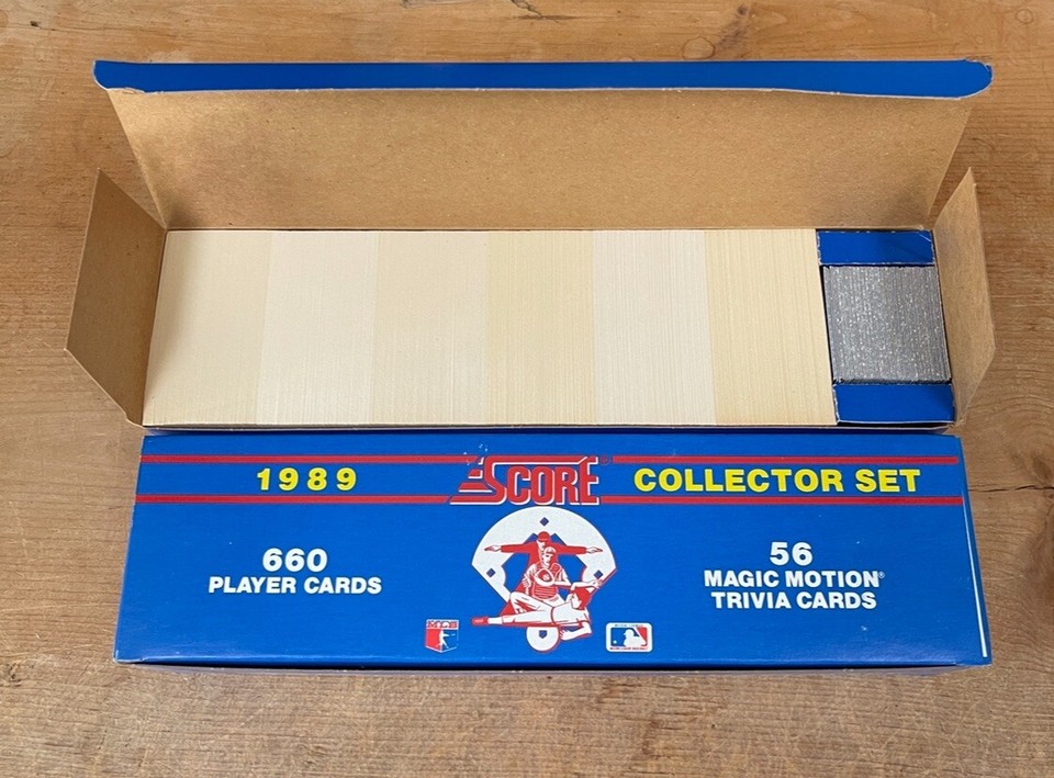 1989 Score Baseball Cards COMPLETE FACTORY SET BRAND NEW, 660 + 56 ...