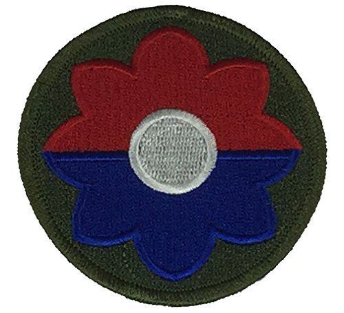 US ARMY 9TH ID NINTH INFANTRY DIVISION PATCH VETERAN OLD RELIABLES ...