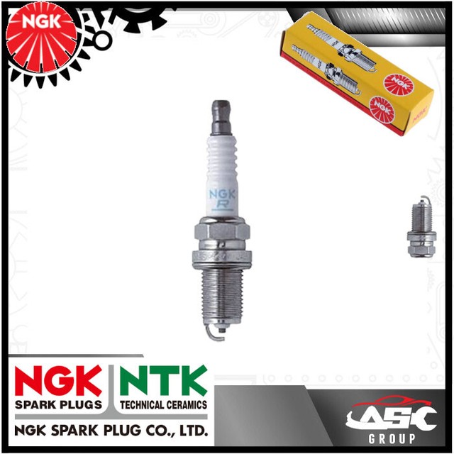 10x NGK V-grooved Spark Plug BKR6EYA (2249) for sale online | eBay