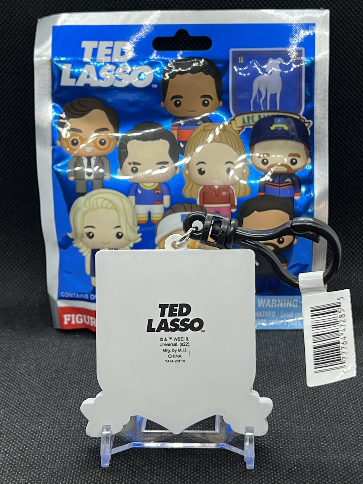 Apple TV Ted Lasso Blind Bag Figural Bag Clip A.F.C. AFC RICHMOND BADGE ...