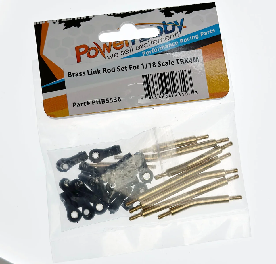 NEW Powerhobby Bras Link Rod Set FOR Traxxas TRX-4M | eBay