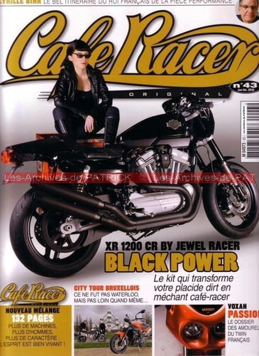 CAFE RACER 43 MARTIN VOXAN DUCATI Paul SMART DUNSTALL Cyrille BIHR BMW ...