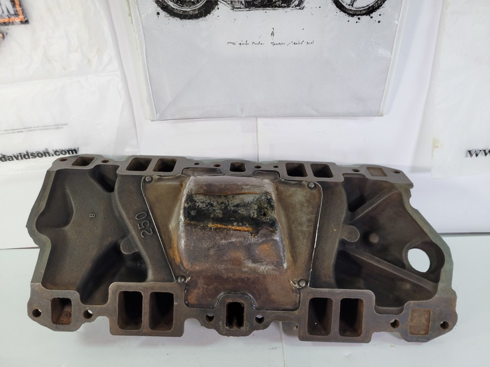1976 To 1982 Small Block Chevy 350 Corvette Camaro Q-Jet Intake 346250 ...