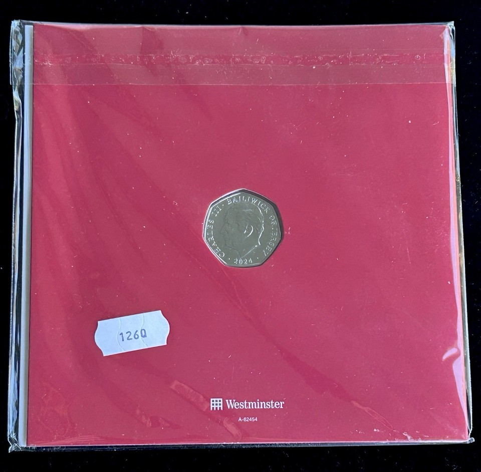 2024 RAF Red Arrows 50p Fifty Pence Coin BUNC Westminster Sealed 5x ...