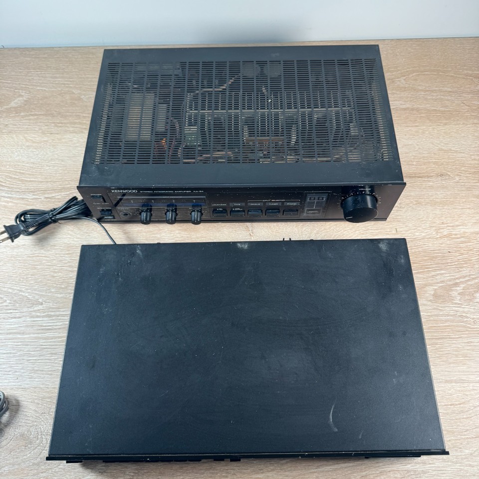 Vintage 1980's Kenwood KA-54 Stereo Integrated Amplifier and KT-54 ...