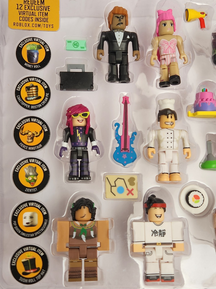 Roblox Celebrity Collection Series 3 12 Figures Codes, Pop Queen ...