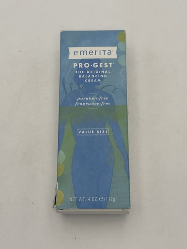 Emerita Pro-Gest Natural Balancing Cream Fragrance Free 4 oz. Value ...