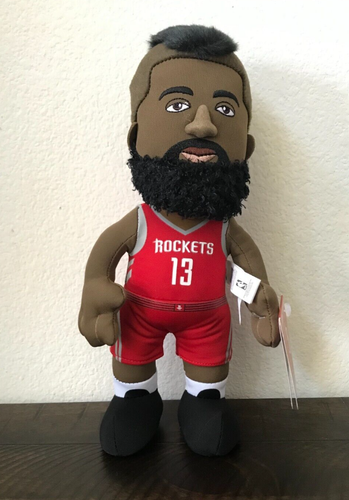 2018 James Harden #13 NBA Houston Rockets 10” Plush Bleacher Creature ...