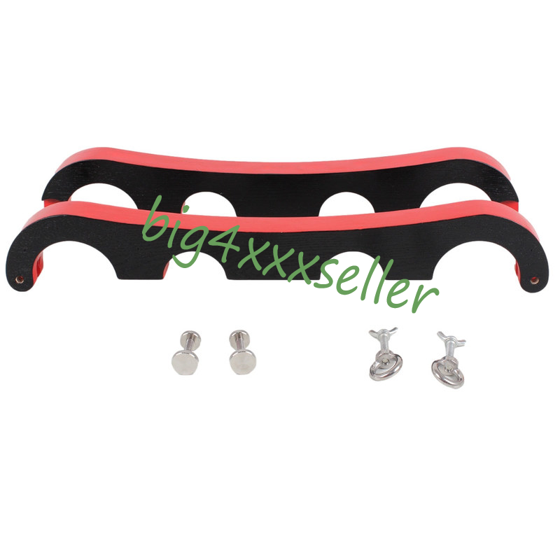Hot Wood Handcuffs Feet Binding Collar Harness Wooden Slaves Games ...