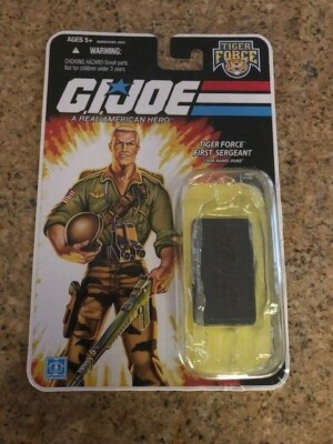 GI JOE 25TH ANNIVERSARY COBRA TIGER FORCE DUKE CARD FILE FULL & STAND ...