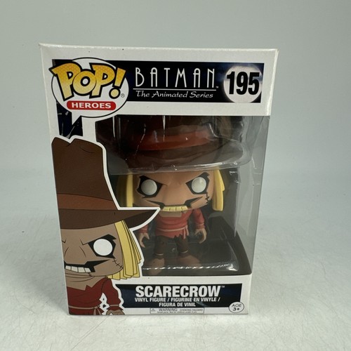 Funko Pop! Scarecrow #195 VAULTED Batman Animated DC Comics | eBay