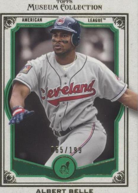 2013 Topps Museum Collection - Albert Belle #84 Green /199 for sale ...