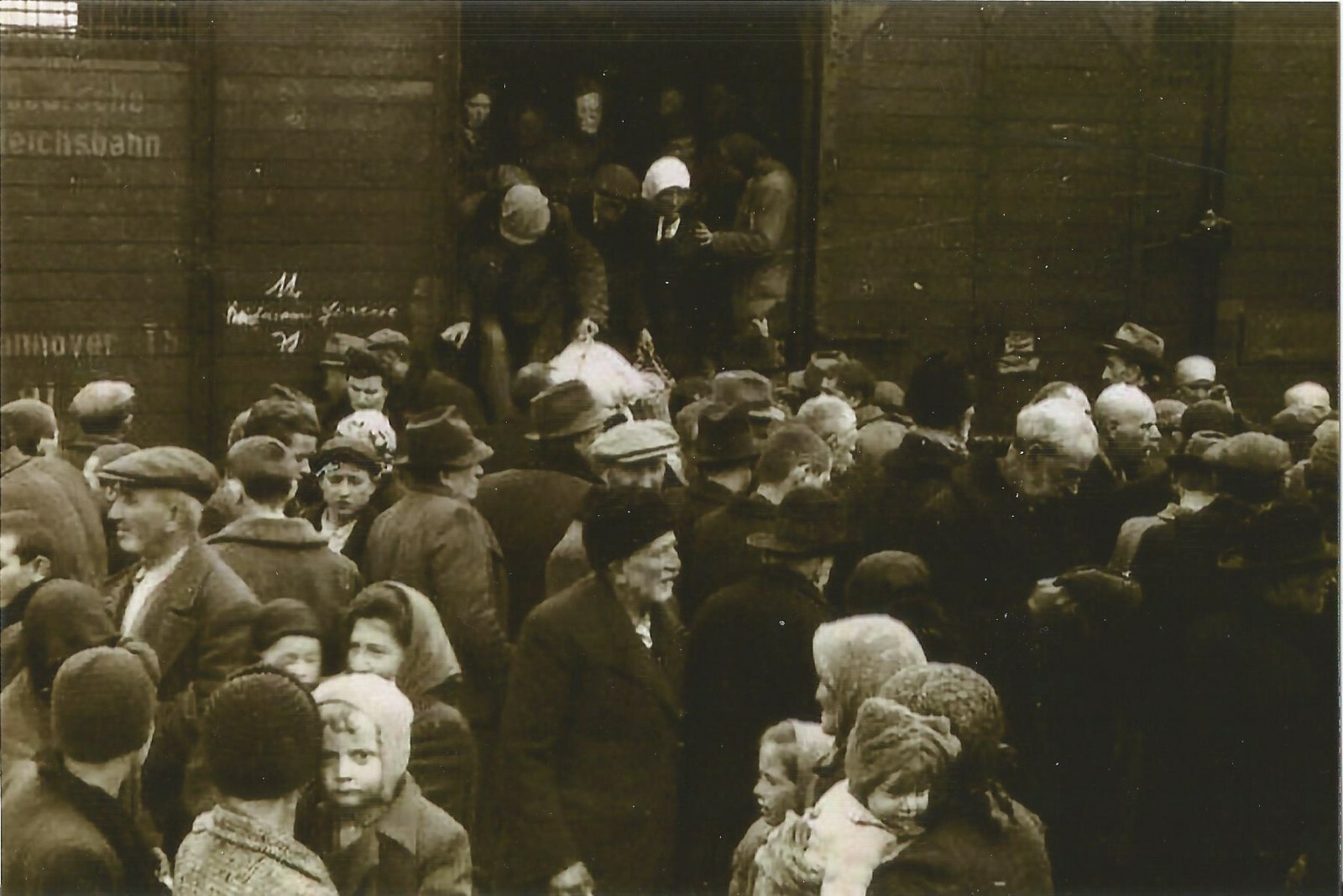 WW II German Photo --- Jewish Concentration Camp Train.. | eBay