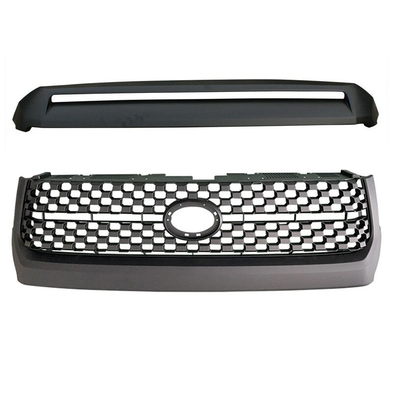 For Toyota Tundra 2014-2021 Front Grill Mesh Grille Replacement Matte ...