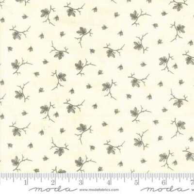 Moda COLLECTIONS ETCHINGS Parchment/Charcoal 44338 11 Quilt Fabric By ...