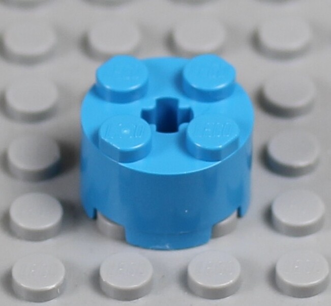 LEGO - 2x2 Round Bricks - PICK YOUR COLORS & LOT SIZE - Axle Hole 3941 ...