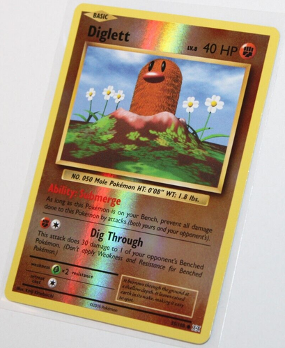 Pokemon 2016 XY Evolutions "Diglett" card #55/108 Reverse Holo | eBay