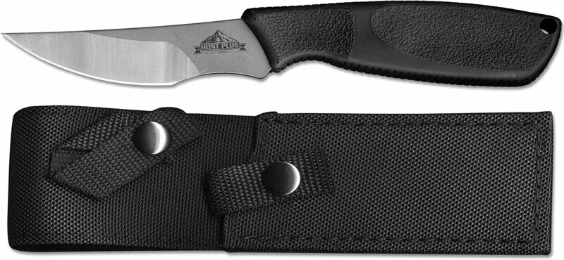 Ontario 9718 HP Caper Knife Stainless Steel Trailing Point Fixed Blade ...