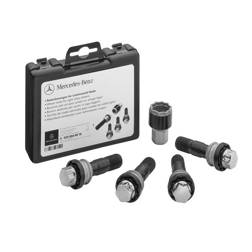 Mercedes Benz Original Wheel Lock Set M15x1, 25x44 - C 167 Gle Coupe ...