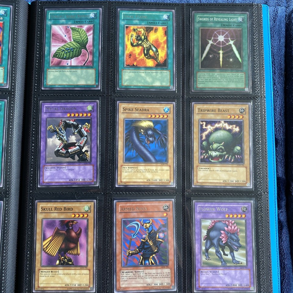 Yu-Gi-Oh! Legend Of Blue Eyes LOB Complete Set 1-125 | eBay