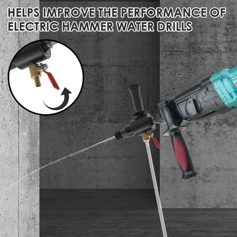 Electric Hammer Water Injection Adapter: Easy Install for Versatile ...