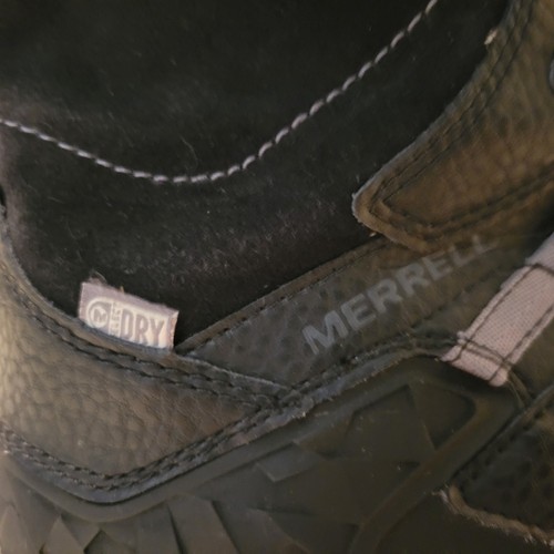 Merrell Aurora Tall Ice + Waterproof Arctic Grip Winter Boots Womens ...