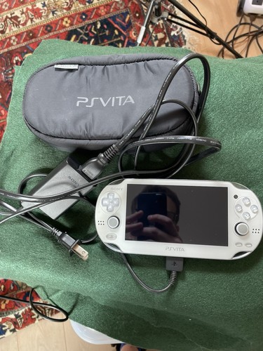 Sony Playstation Vita PS Vita PCH-1001 Handheld Game System White USED ...