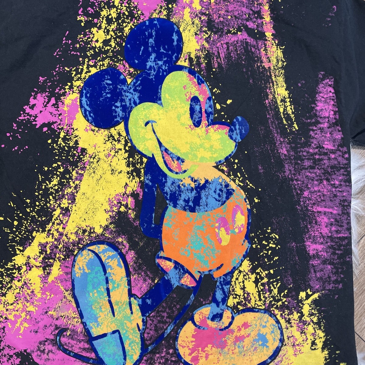 Splatter Paint Mickey Mouse