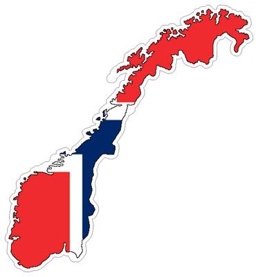Vinyl Adhesive Sticker Norway Flag Car Decal | eBay