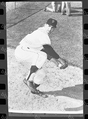 John Antonelli San Francisco Giants 1.5"x1.5" Negative - Jim Rowe ...