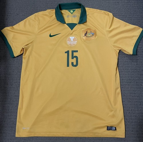 RARE Nike Socceroos Jersey Kit Australia LTD 2015 Asian Cup Winners ...