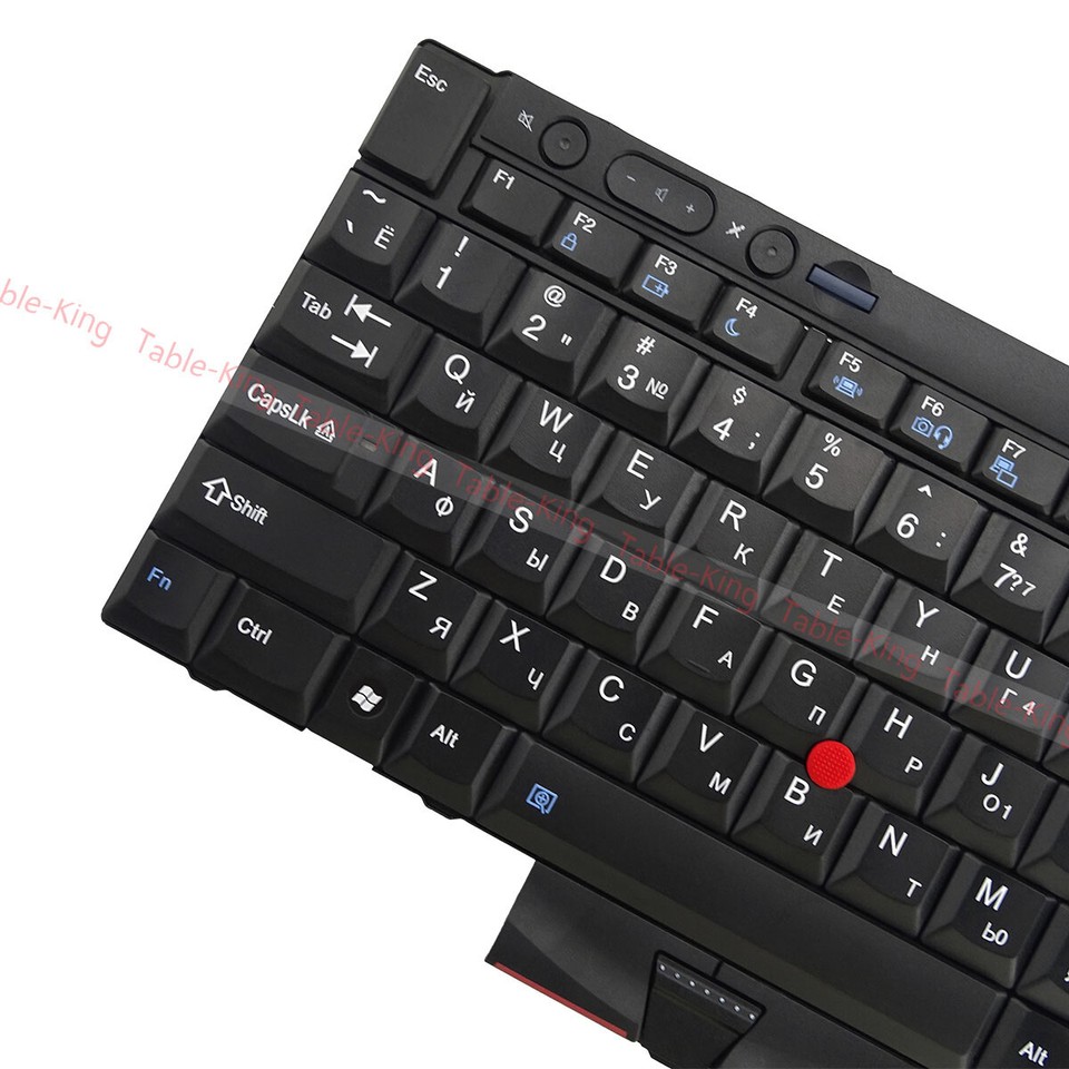 Non-Backlit Russian Keyboard for Lenovo Thinkpad T410/T410S/T420/T510 ...