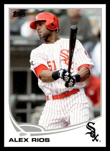2013 Topps #151 Alex Rios Chicago White Sox | eBay